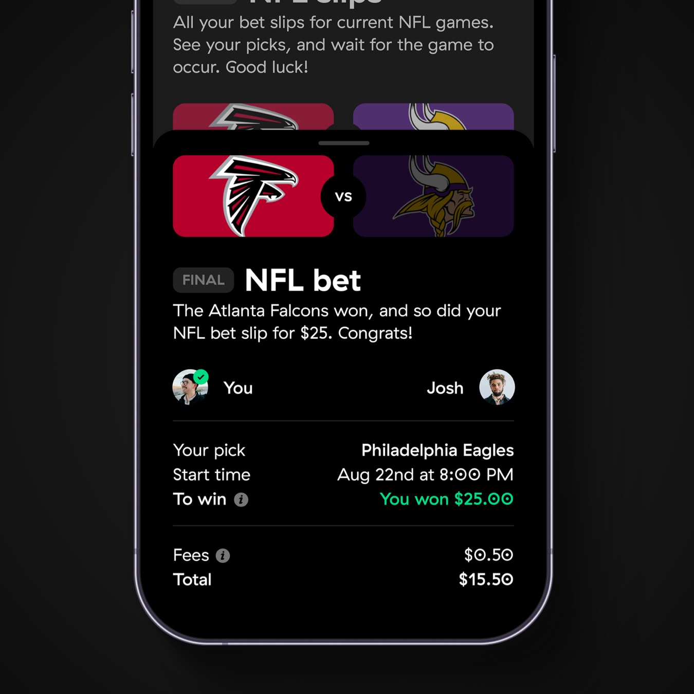 Winners and Payouts - Slips