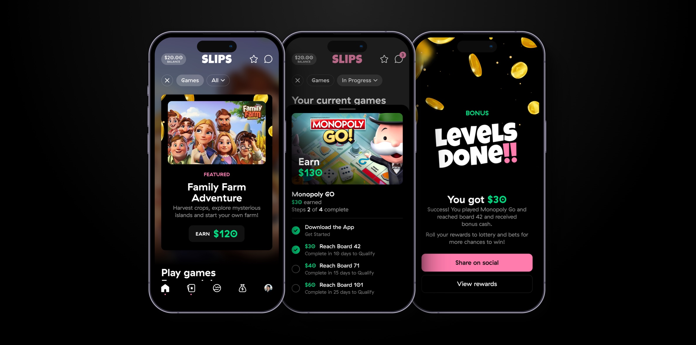 New on Slips: Gaming That Pays - Slips Blog